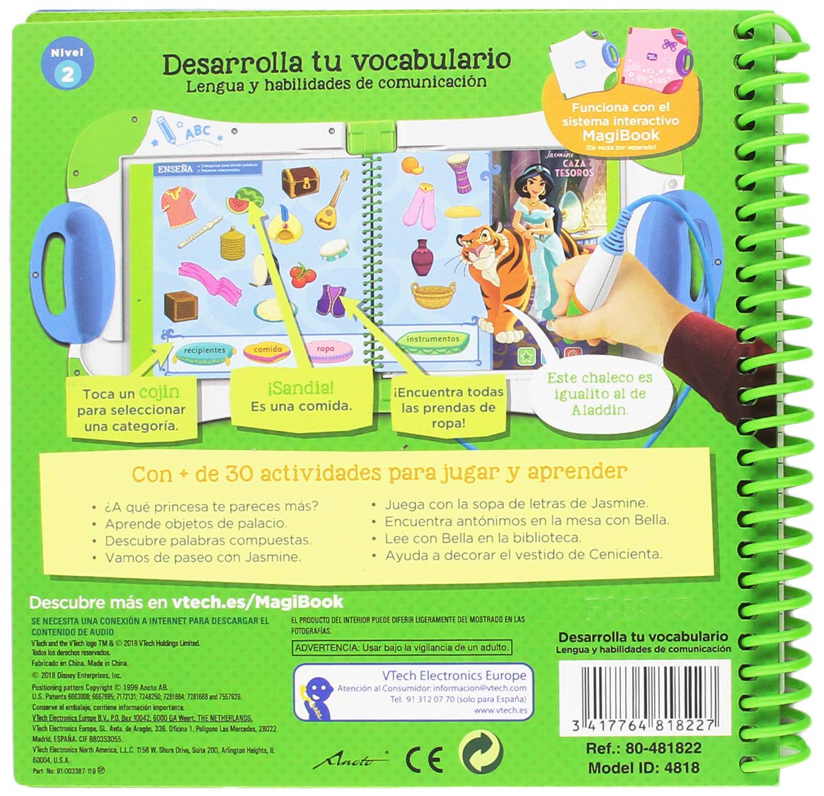VTech MagiBook Platform Book Disney Princesses – TopToy