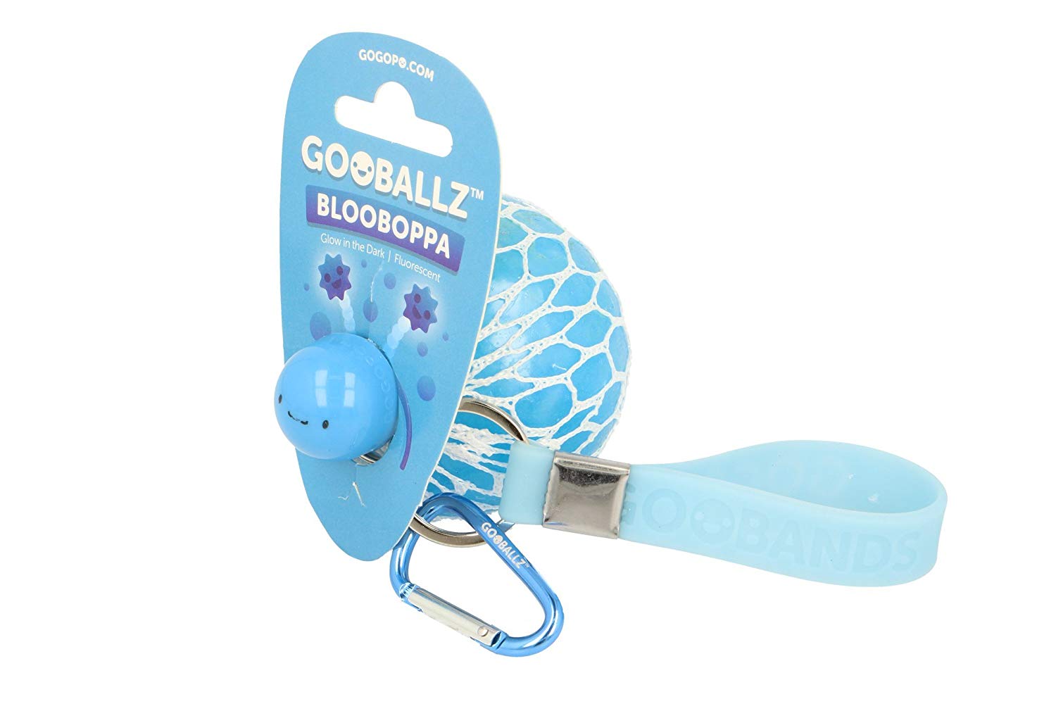 Keycraft GP205 GOOBALLZ Glow in The Dark Slime Mesh Ball, Colours May ...