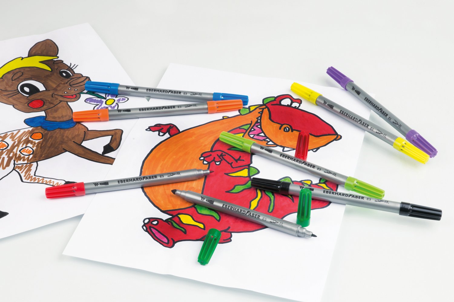 Eberhard Faber Felt Tip Pen (Pack of 10) – TopToy