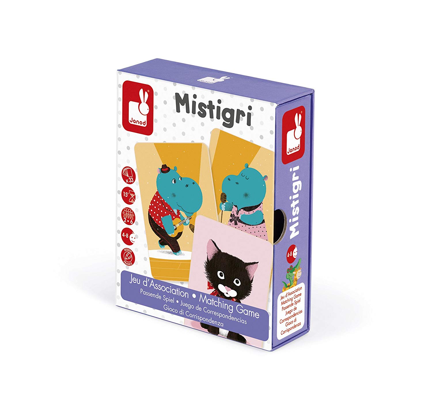 Janod J02752 Matching Mistigri Game – TopToy