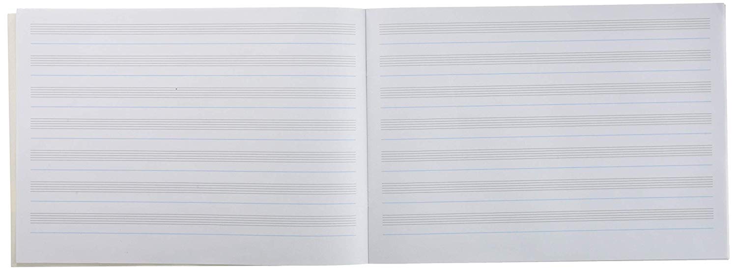 Interdruk ZENA4L Notebook for Music Lessons A4 16 Uv, Multi-Color – TopToy