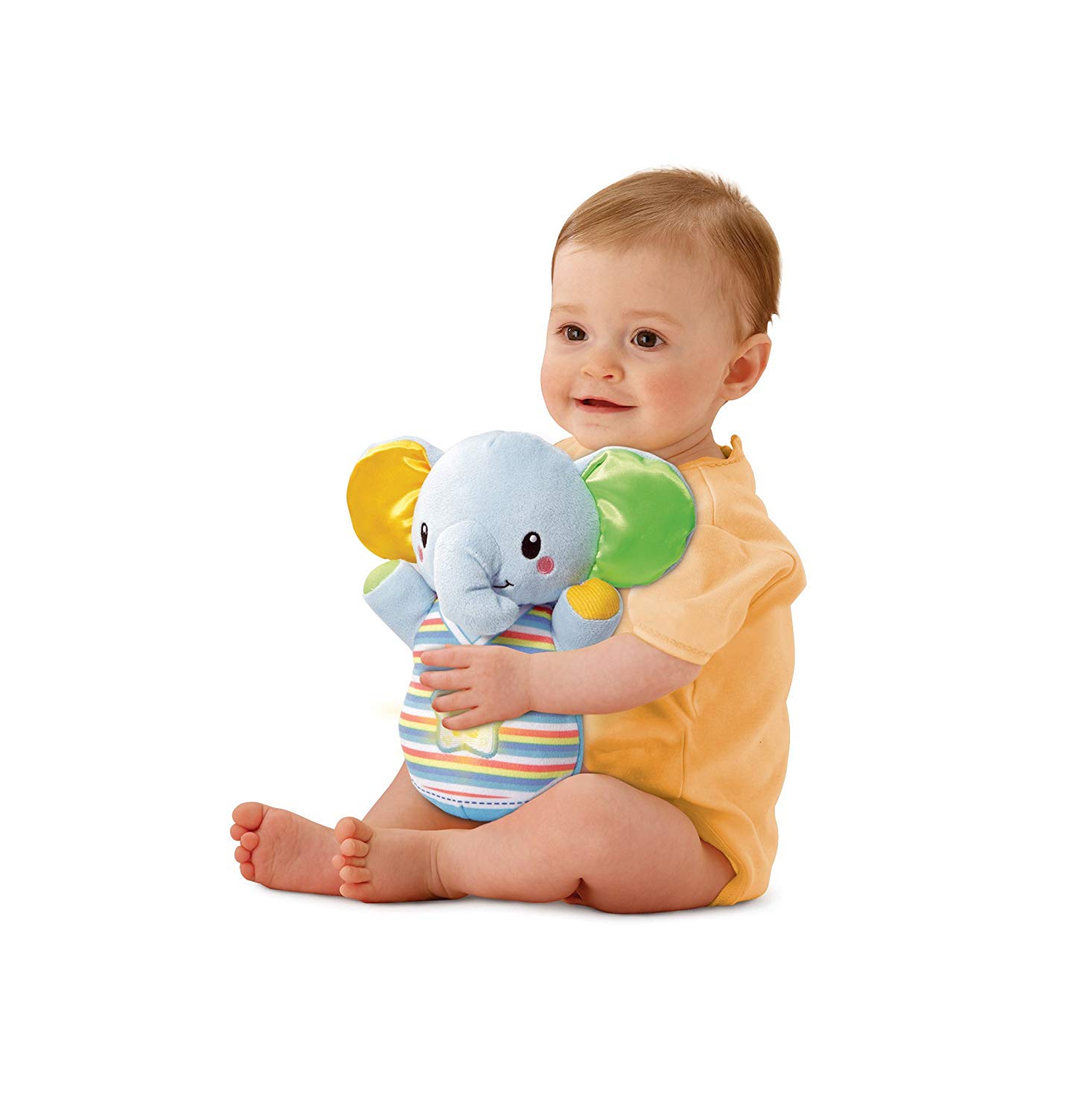 VTech 3480-508622 80-508622 Baby Plush Elephant Music Night Light with ...