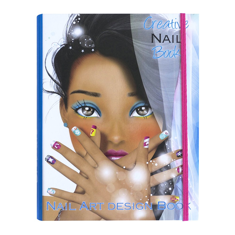 Creative 035 – Creative Nail Art Design Book, Blue – TopToy