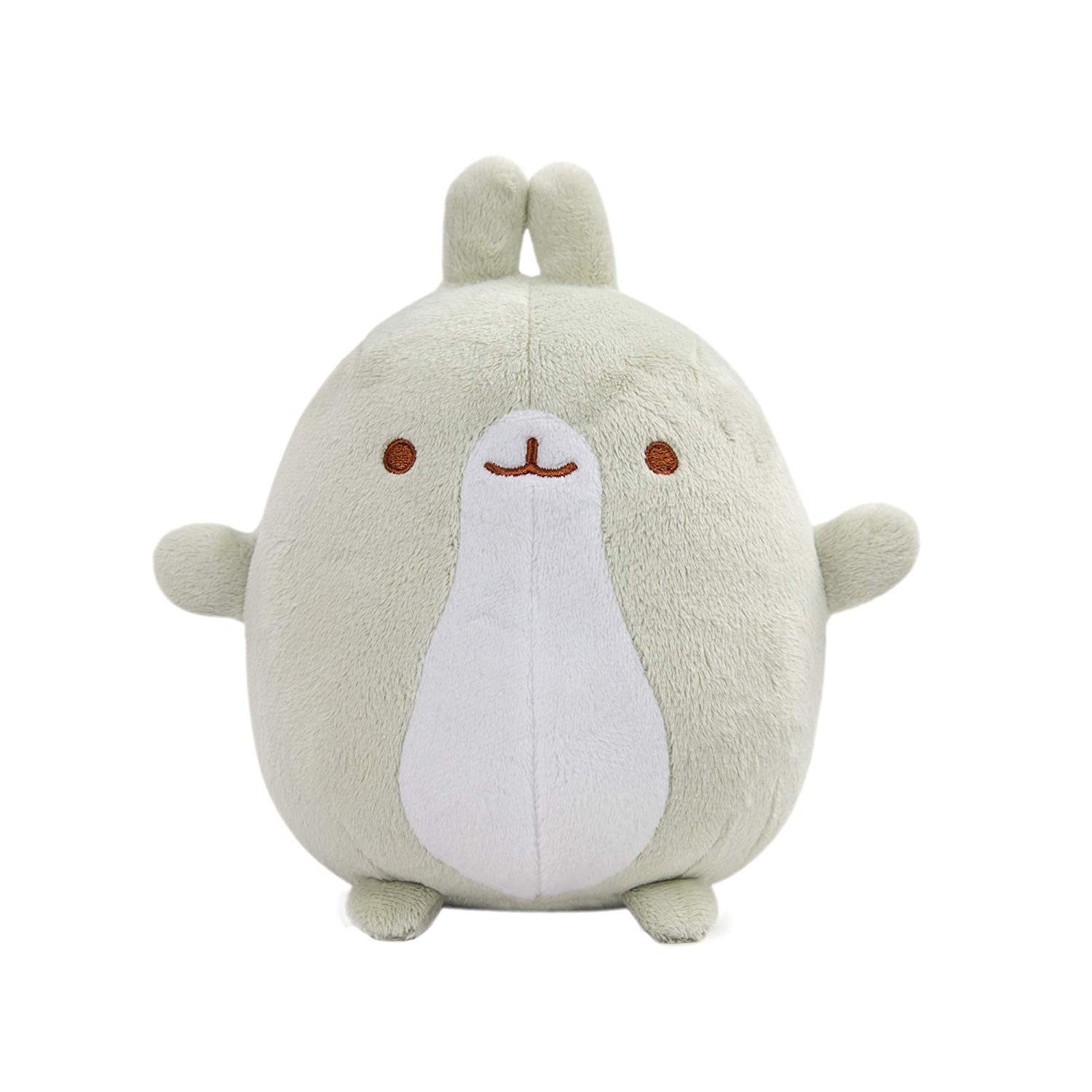 Molang Grey Molang’s Friend Basic Plush, Soft Cuddly Toy Ideal Gift for ...