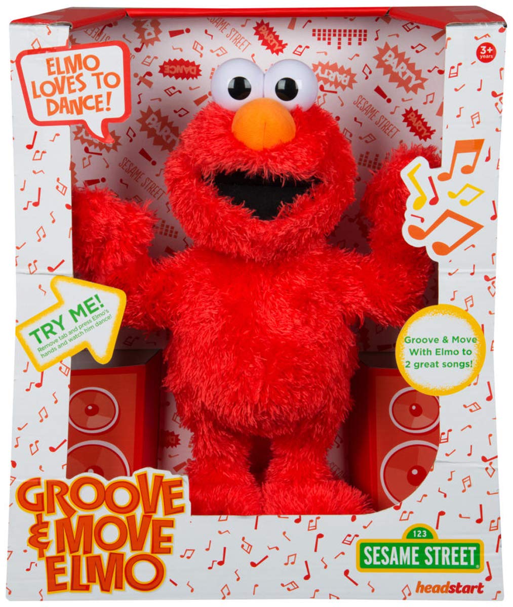 Sambro Sesame_Street Groove and Move, Dancing Elmo, Red – TopToy