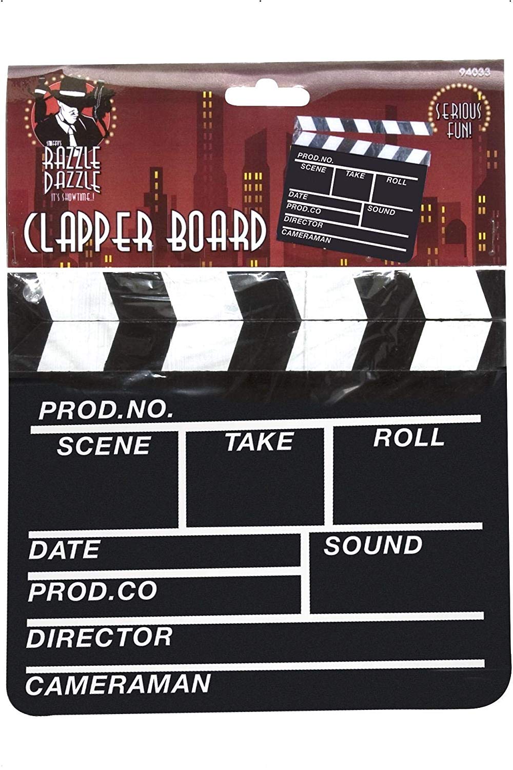 Hollywood Clapper Board Costume Accessory (US) – TopToy