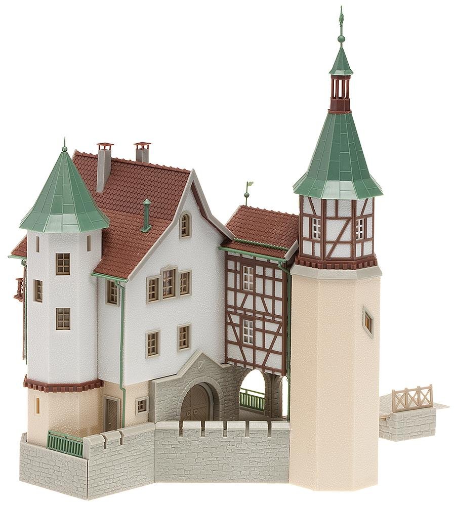 Faller 130385 Falkeneck Hunter’s Lodge HO Scale Building Kit – TopToy