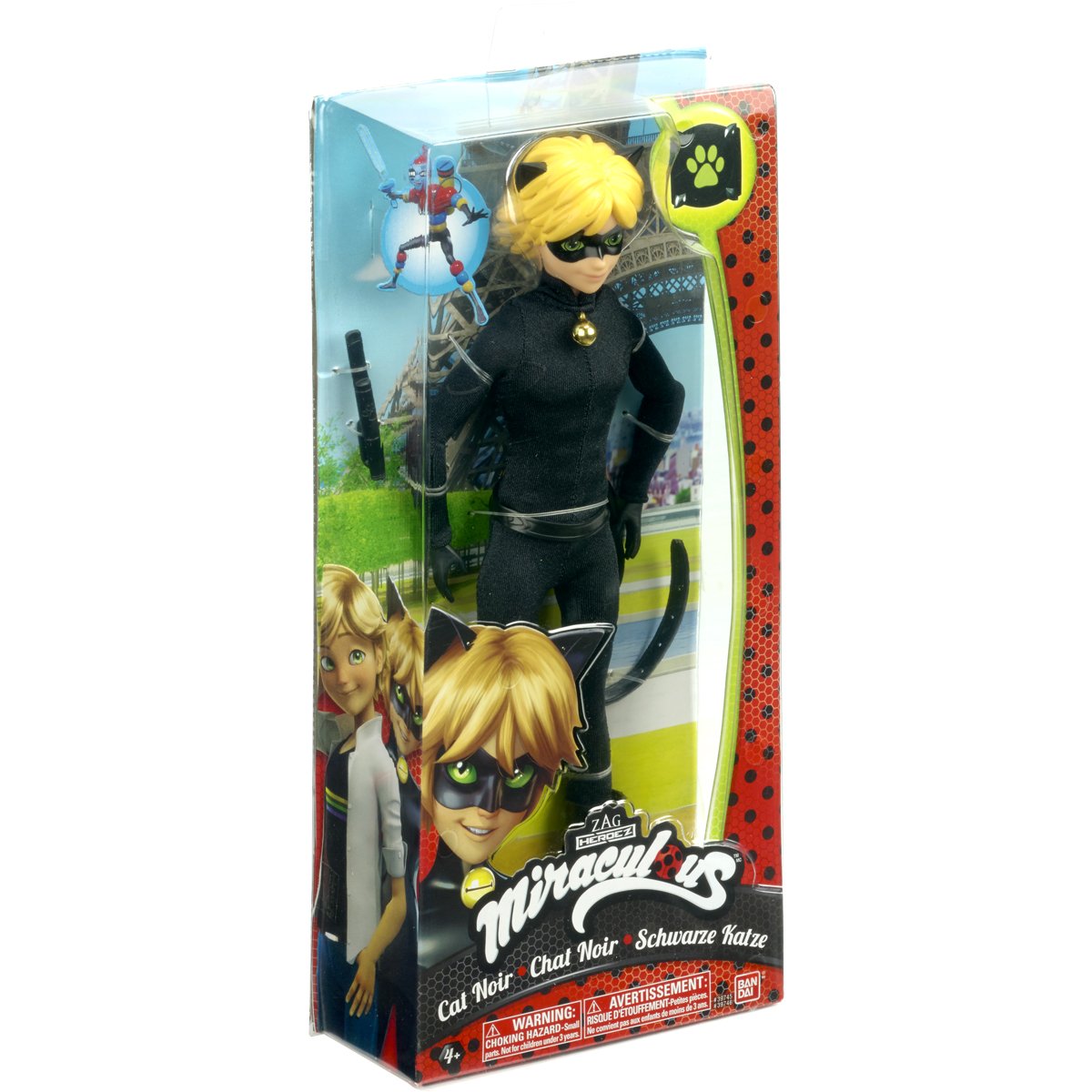 Miraculous 39746 Ladybug 26cm Cat Noir Fashion Doll Toptoy