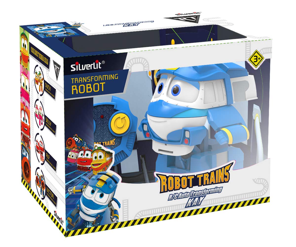 Robot Trains – Radio-Controlled Auto-Transformable Kay Train – 15 cm ...