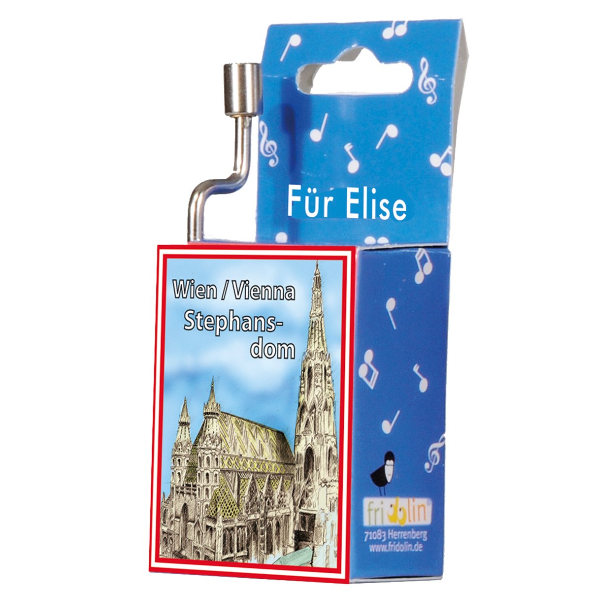 Fridolin 99055 “Mozart The Magic Flute/Vienna Stephansdom Music Box ...