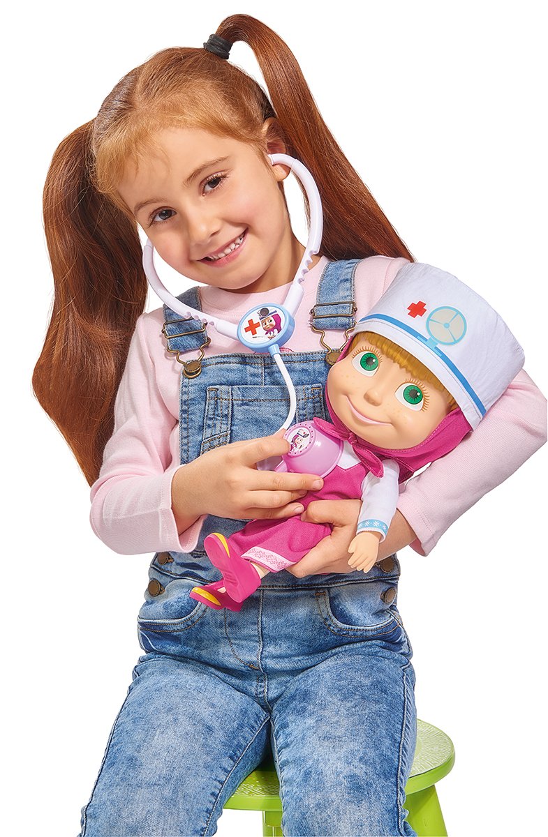 Simba 109301041 Doctor Set Masha and the Bear – TopToy