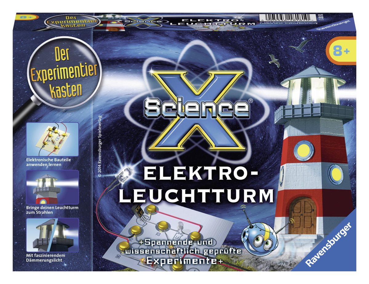 Ravensburger 18181 0 “Electric Lighthouse Experiment Box – TopToy