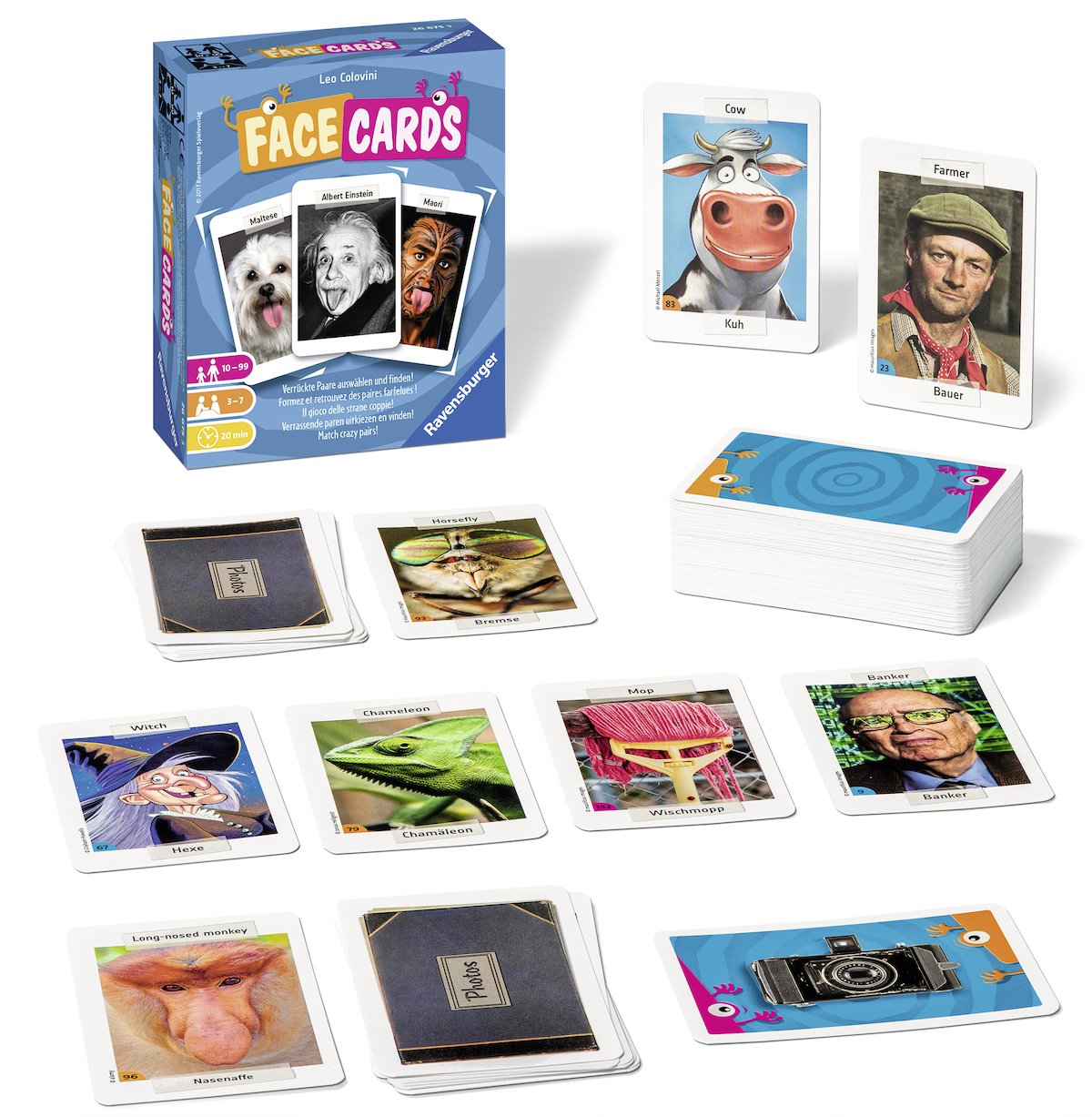 Ravensburger Card Games 26675 Facecards – TopToy