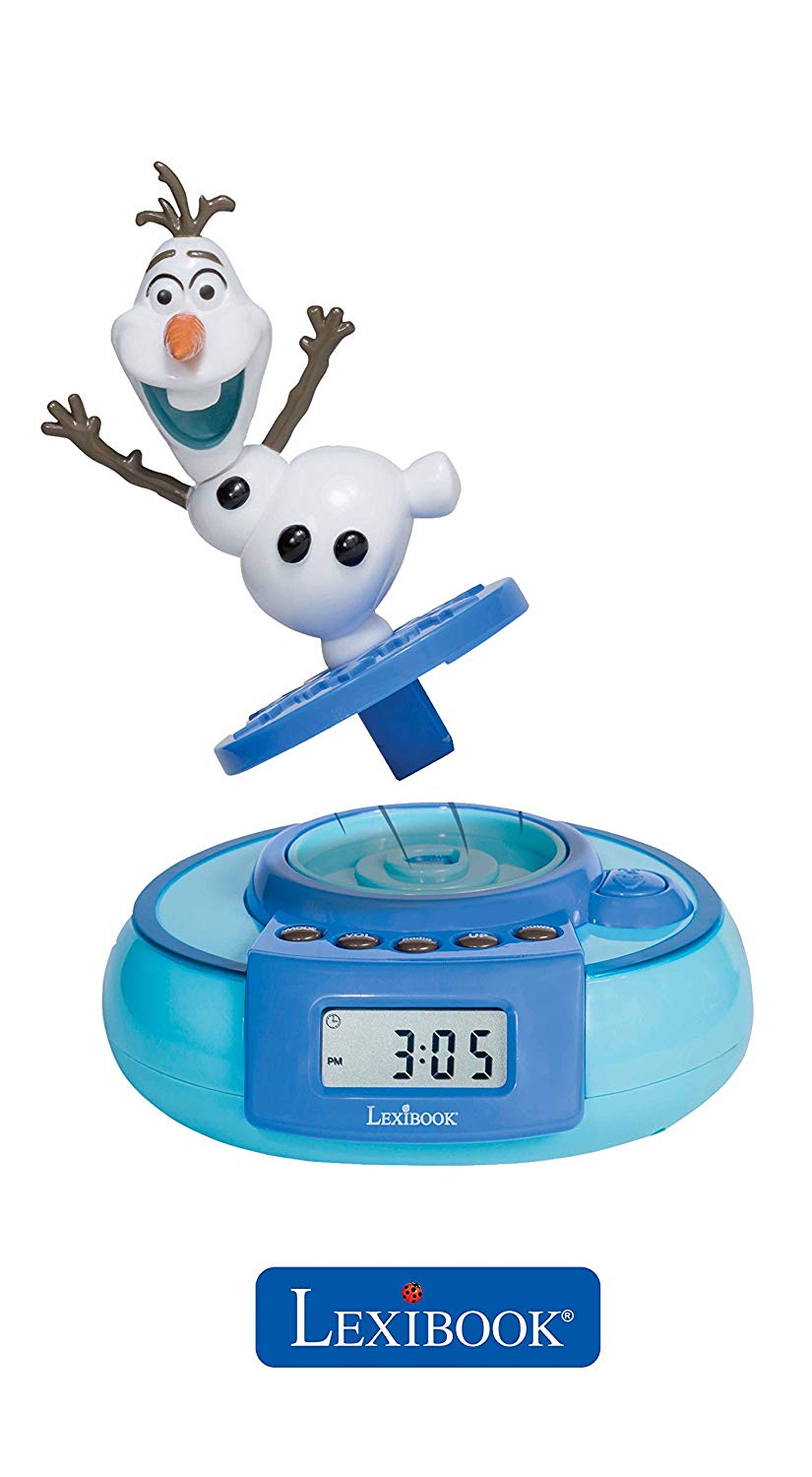 Lexibook Disney Frozen Elsa, Olaf Jumper Alarm Clock, Demonstration ...