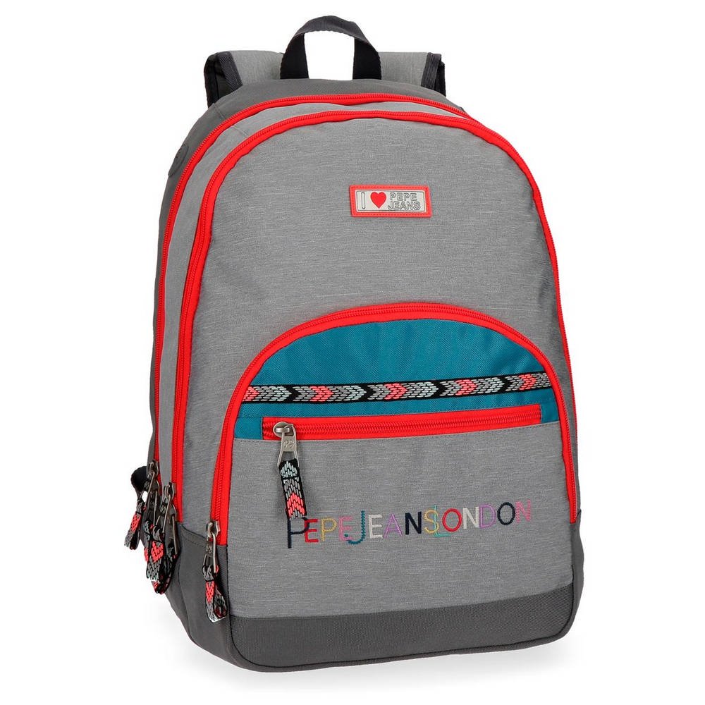 Pepe Jeans Katia Double compartment school backpack adaptable to ...