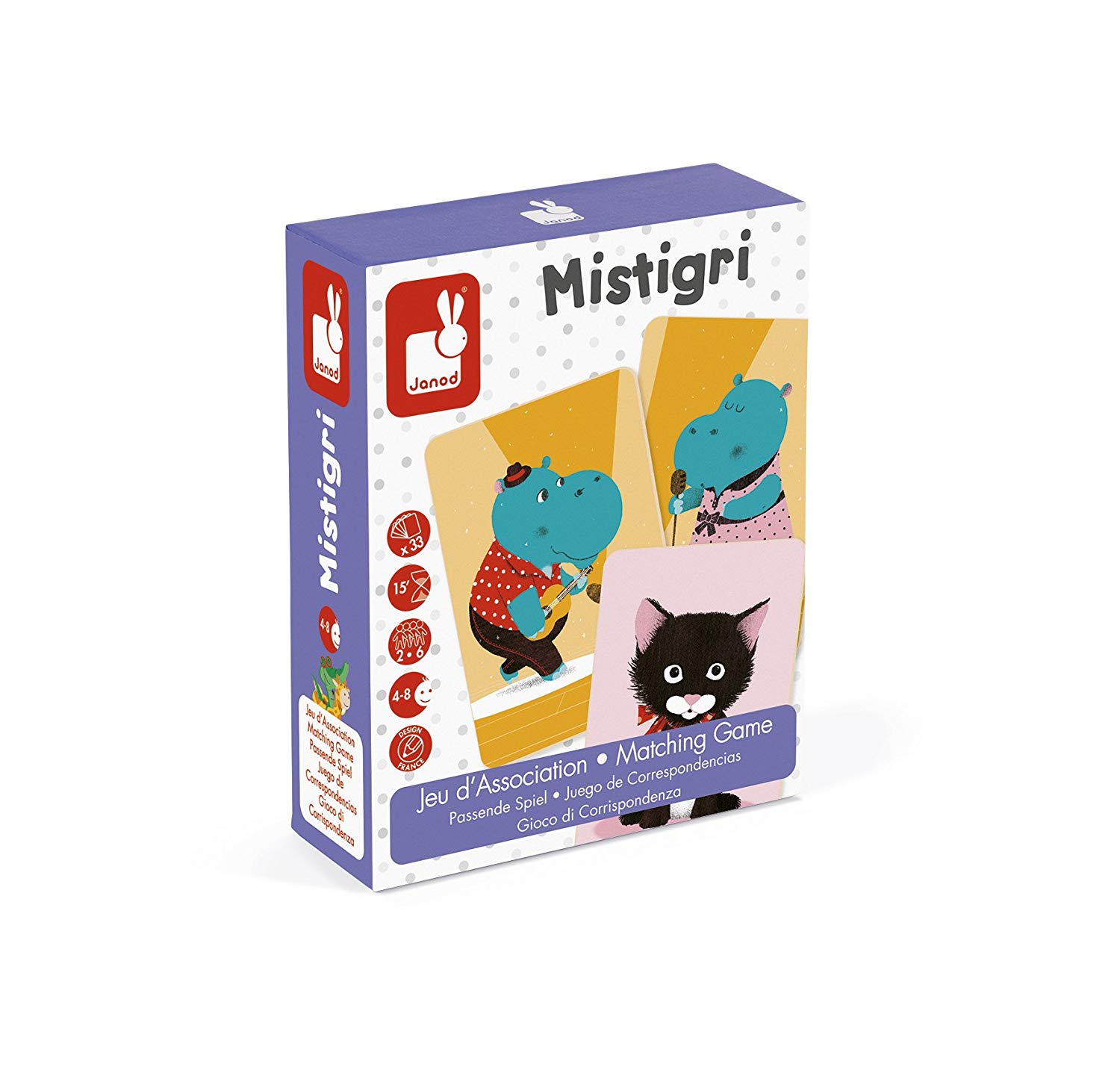 Janod J02752 Matching Mistigri Game – TopToy