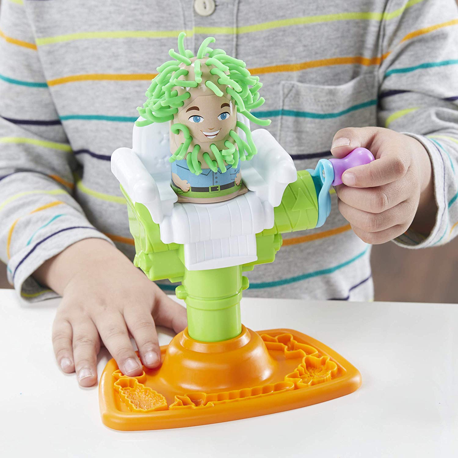 Play-Doh Buzz ‘n Cut Fuzzy Pumper Barber Shop Toy – TopToy