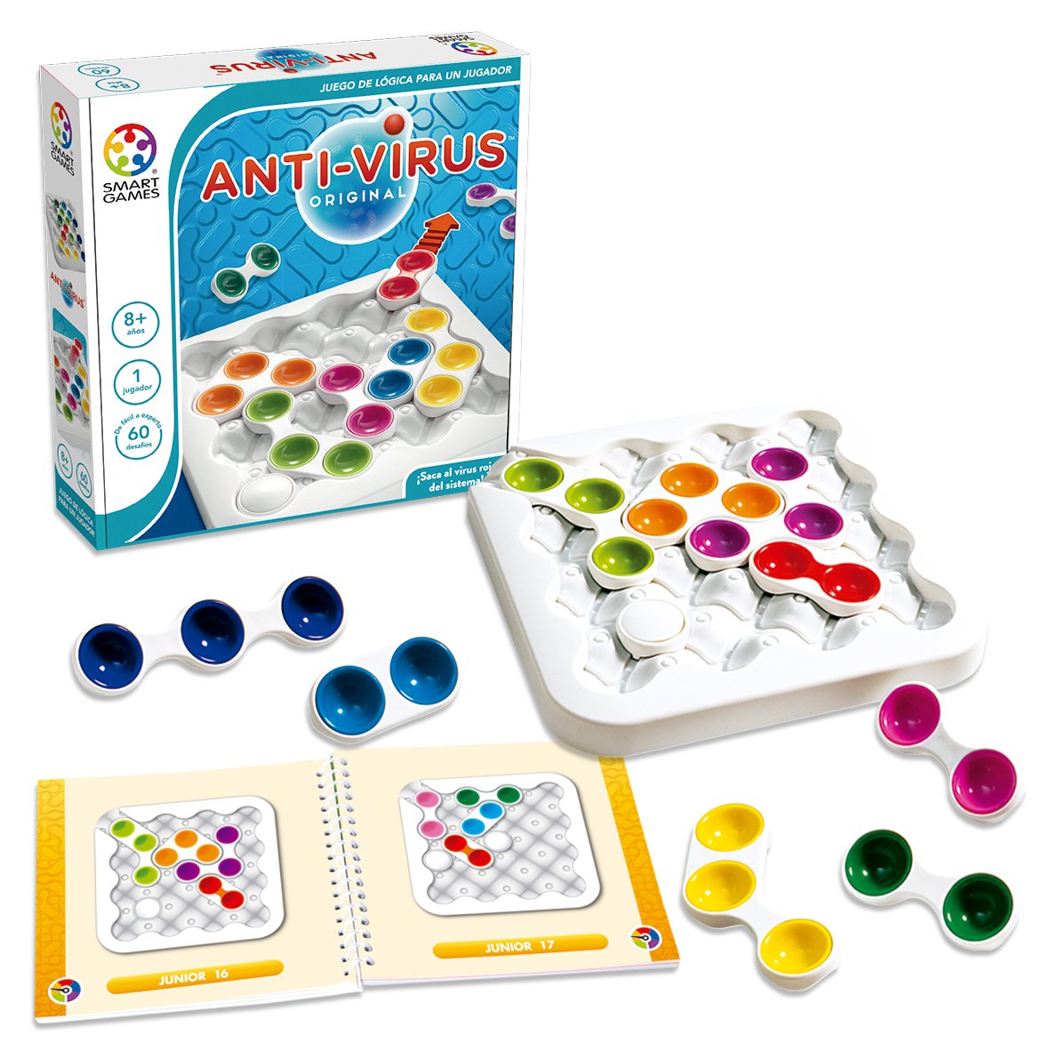 smart games SG520ES Original Anti-Virus Game, Multicoloured – TopToy