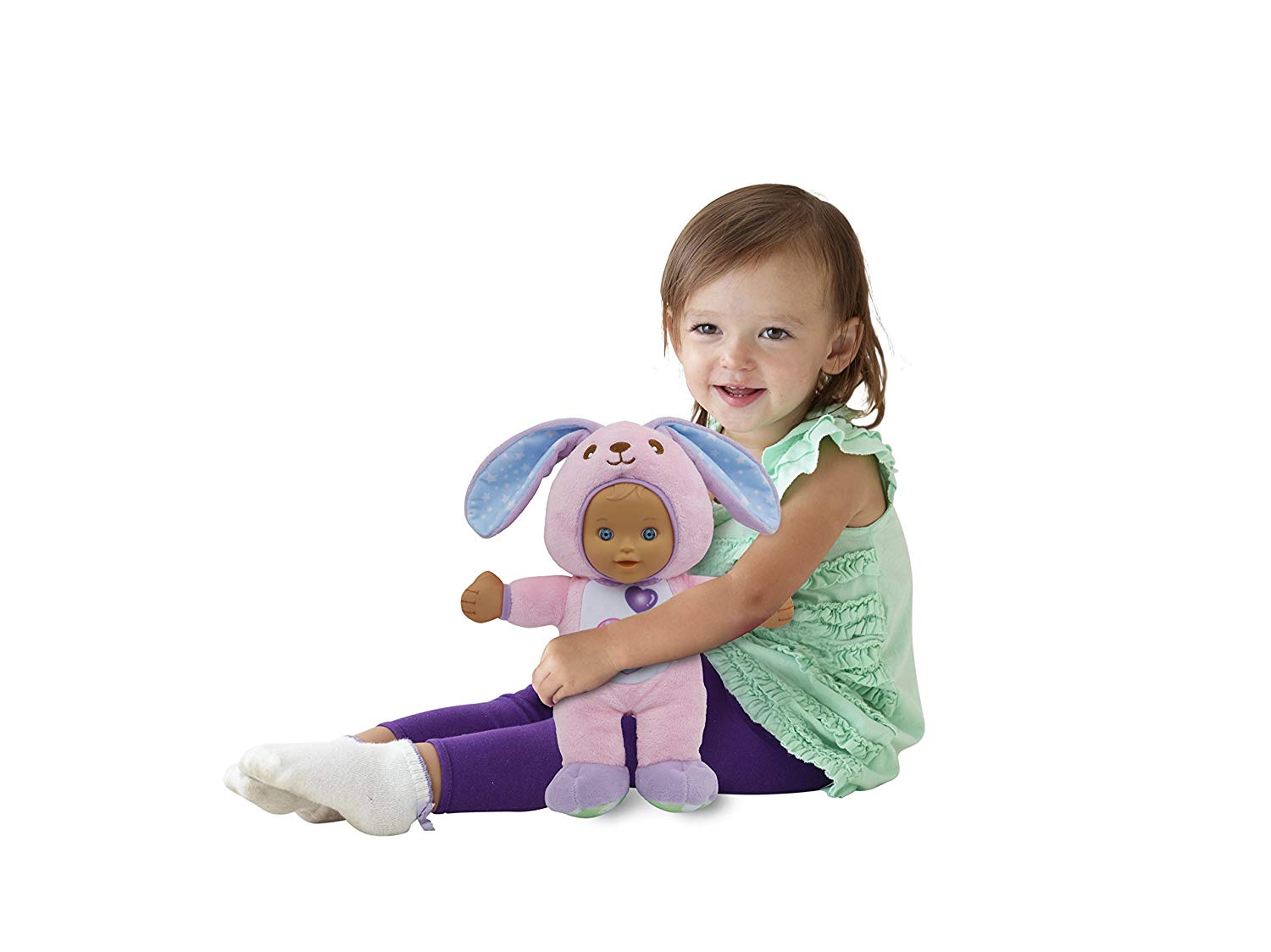VTech Little Love Rabbit, 80 184123 Snuggle Puppet Play – TopToy
