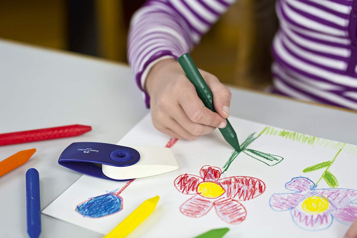 Faber-Castell Jumbo Grip Crayons (Pack of 12) – TopToy