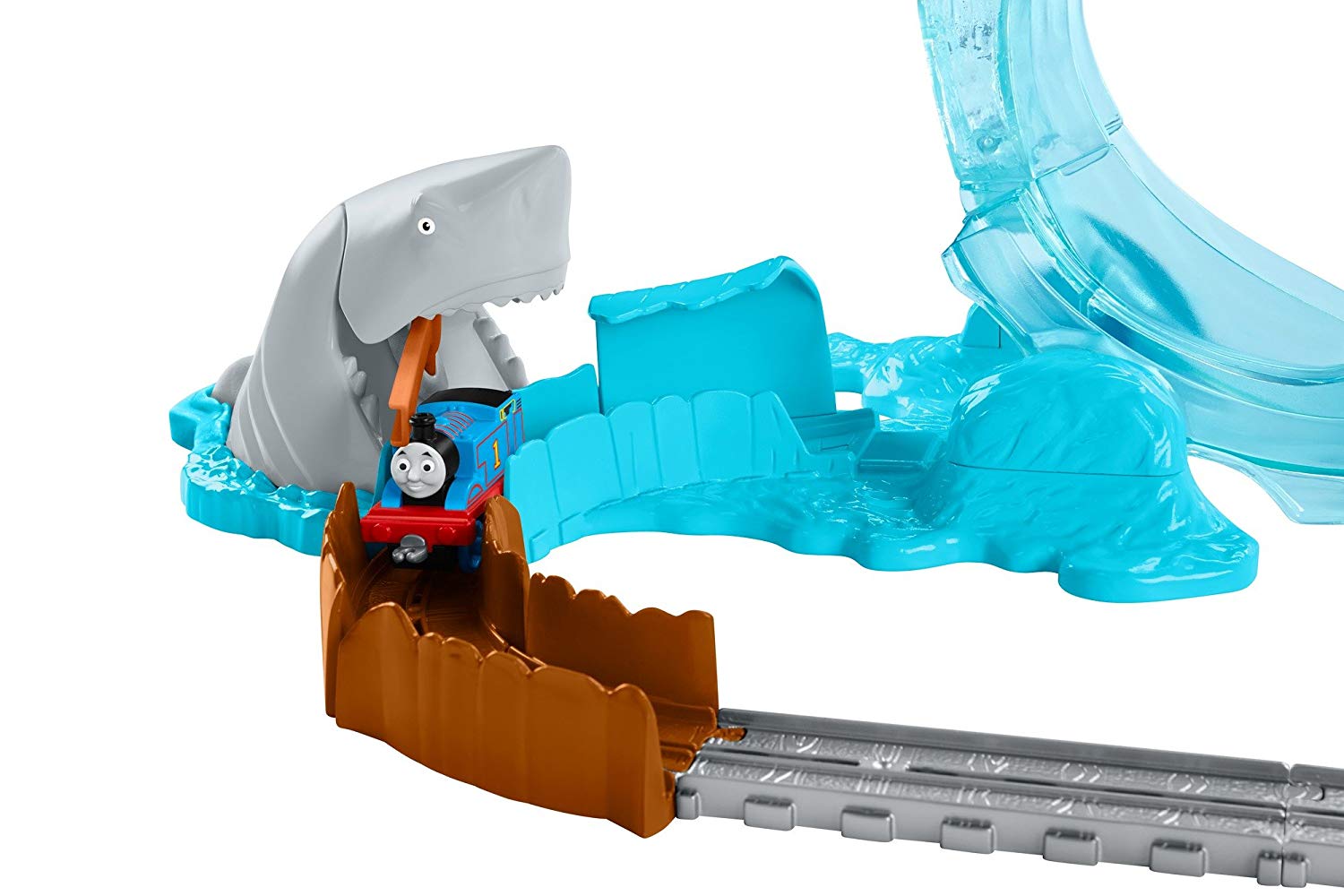Thomas & Friends DVT12 Shark Escape Set, Thomas the Tank Engine Toy ...