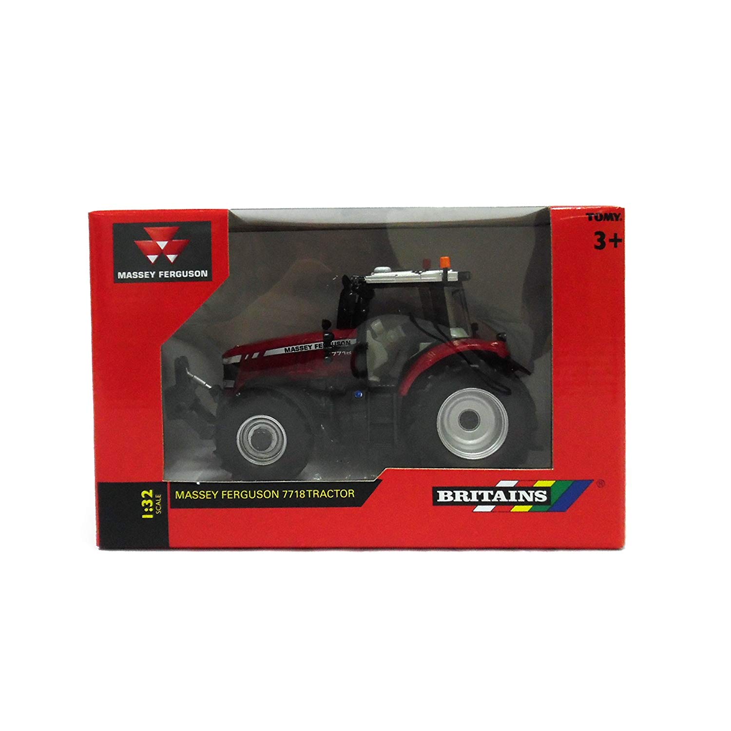 Britains 1:32 Massey Ferguson 7718 Tractor – Collectable Farm Vehicle ...