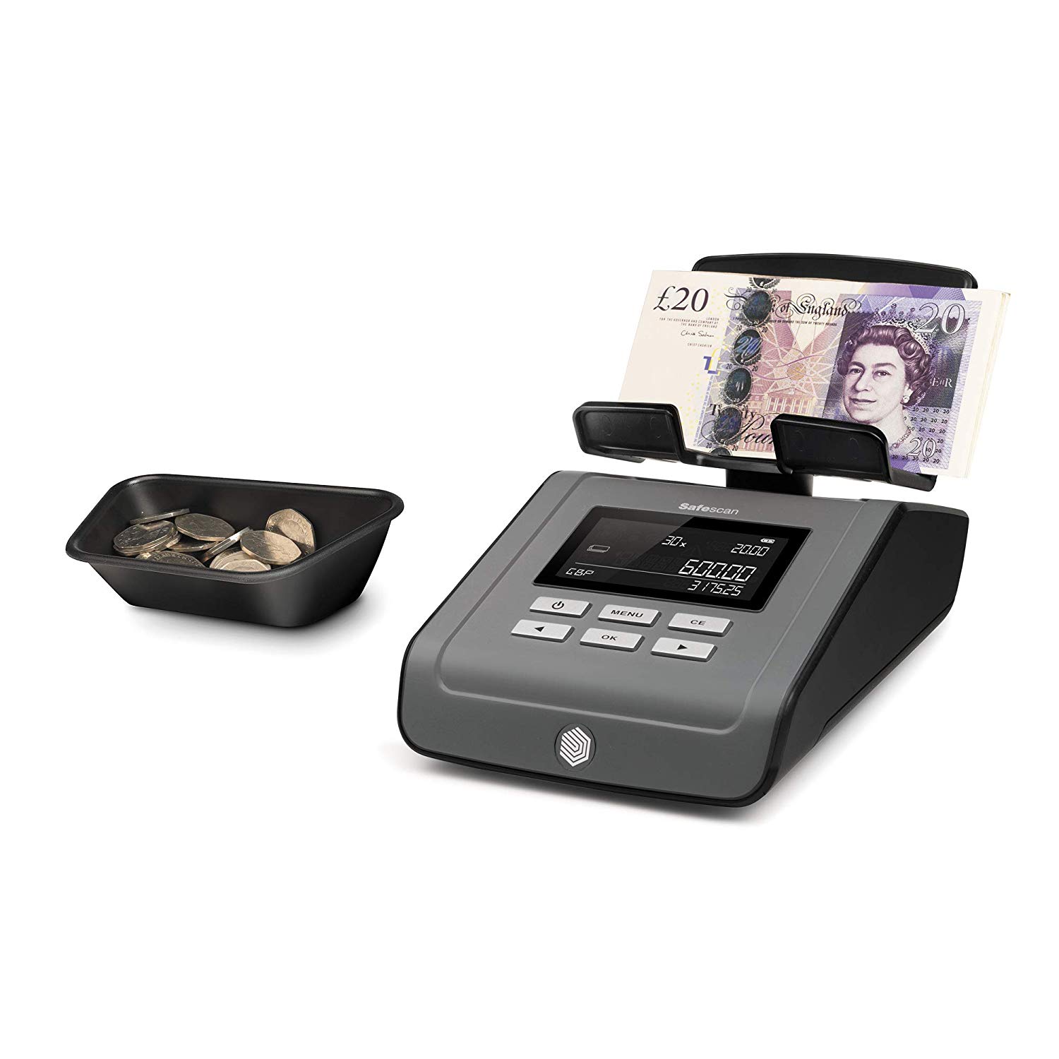Safescan 6165 – Money counting scale for counting banknotes and coins ...