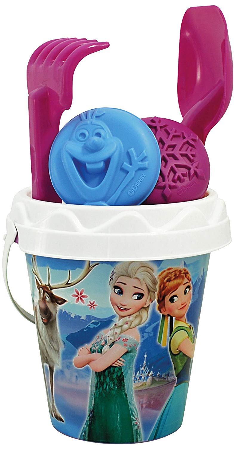 ADRIATIC 749 Frozen Bucket Set with Moulds, 16 cm Dia, Multi-Color – TopToy