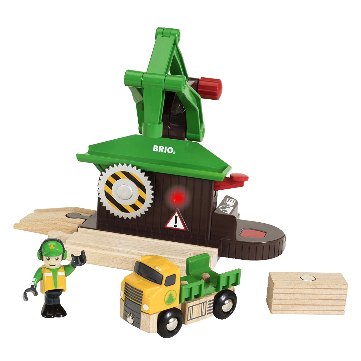 BRIO World – Lumber Sawmill Playset – TopToy