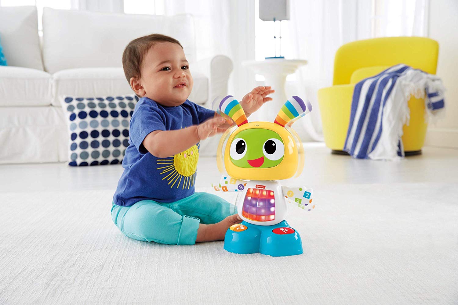 Fisher-Price – Robot Robi, Baby Learning Robot, Educational Toys ...
