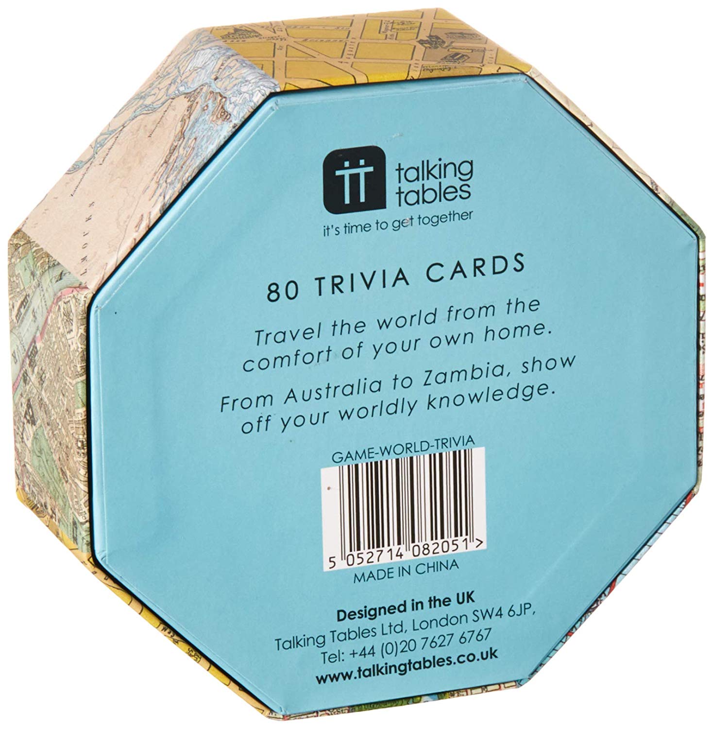 Talking Tables Worldly Wise Trivia Box for Party, Celebrations and ...