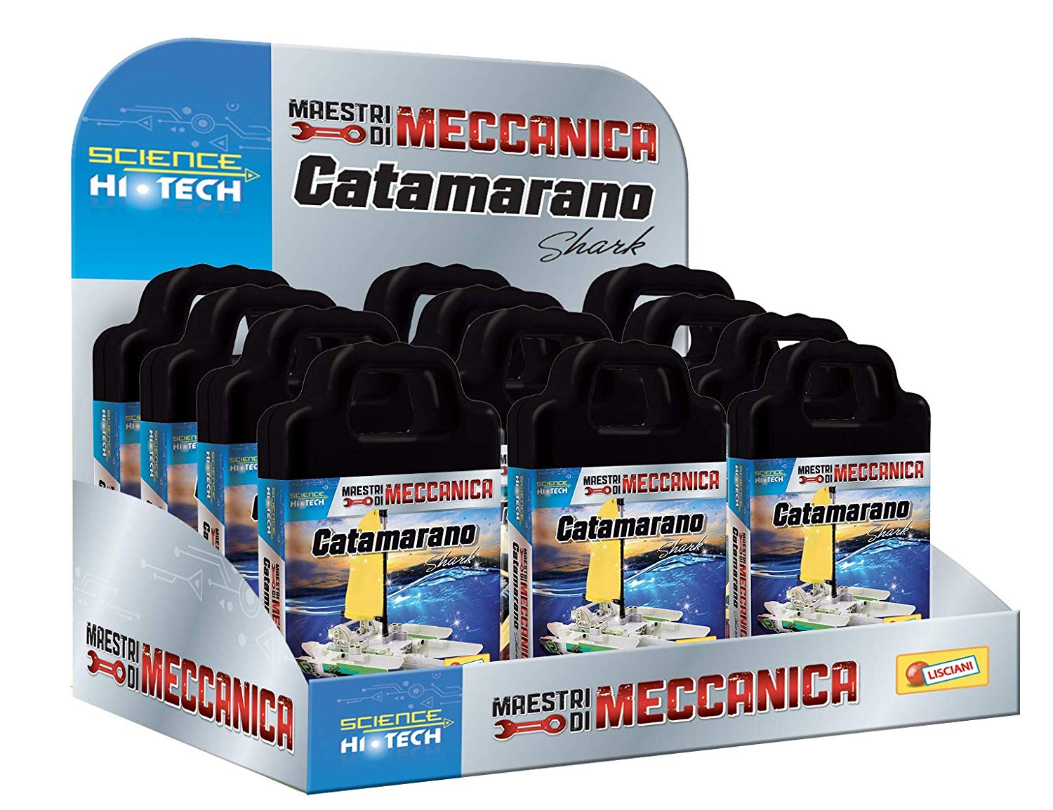 Liscianigiochi 73283 SCIENZA HI TECH STEM Technics Catamaran, Multi ...