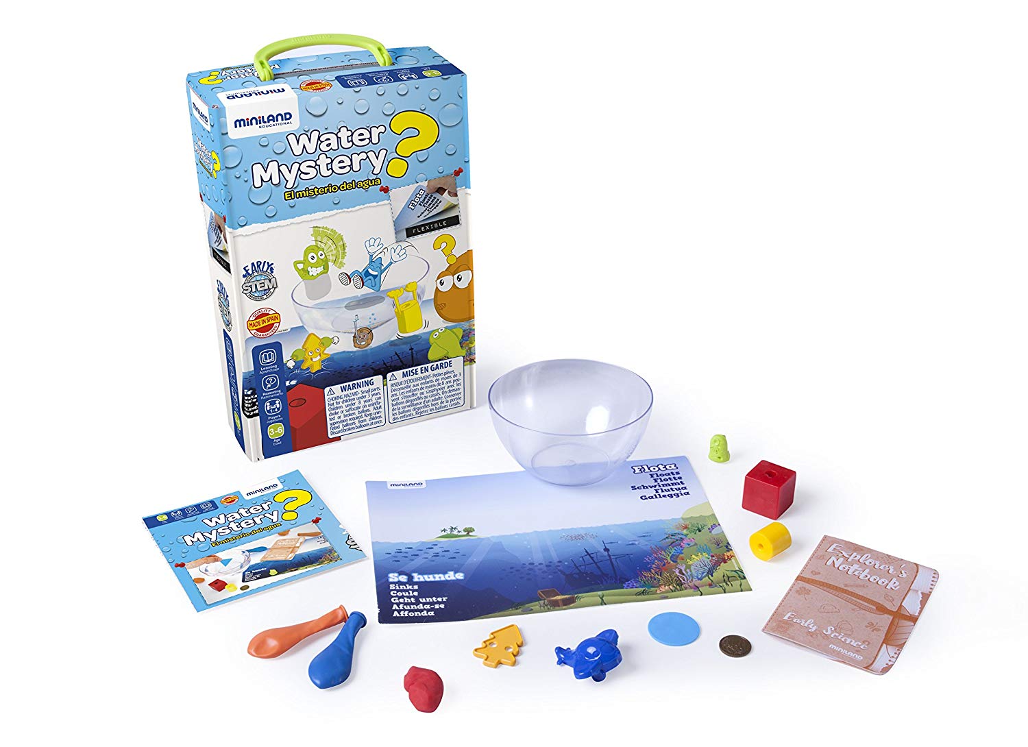 Miniland 45422 Mystery Water, Multi-Color – TopToy