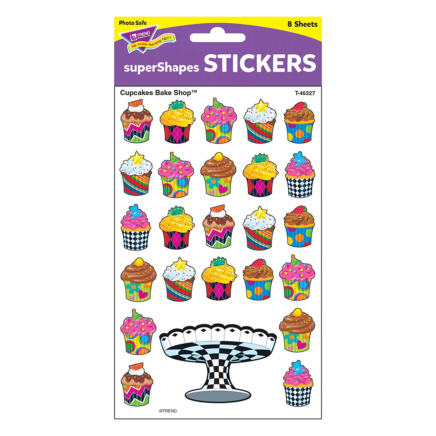 Cupcakes (The Bake Shop™) superShapes Cake Stickers – TopToy