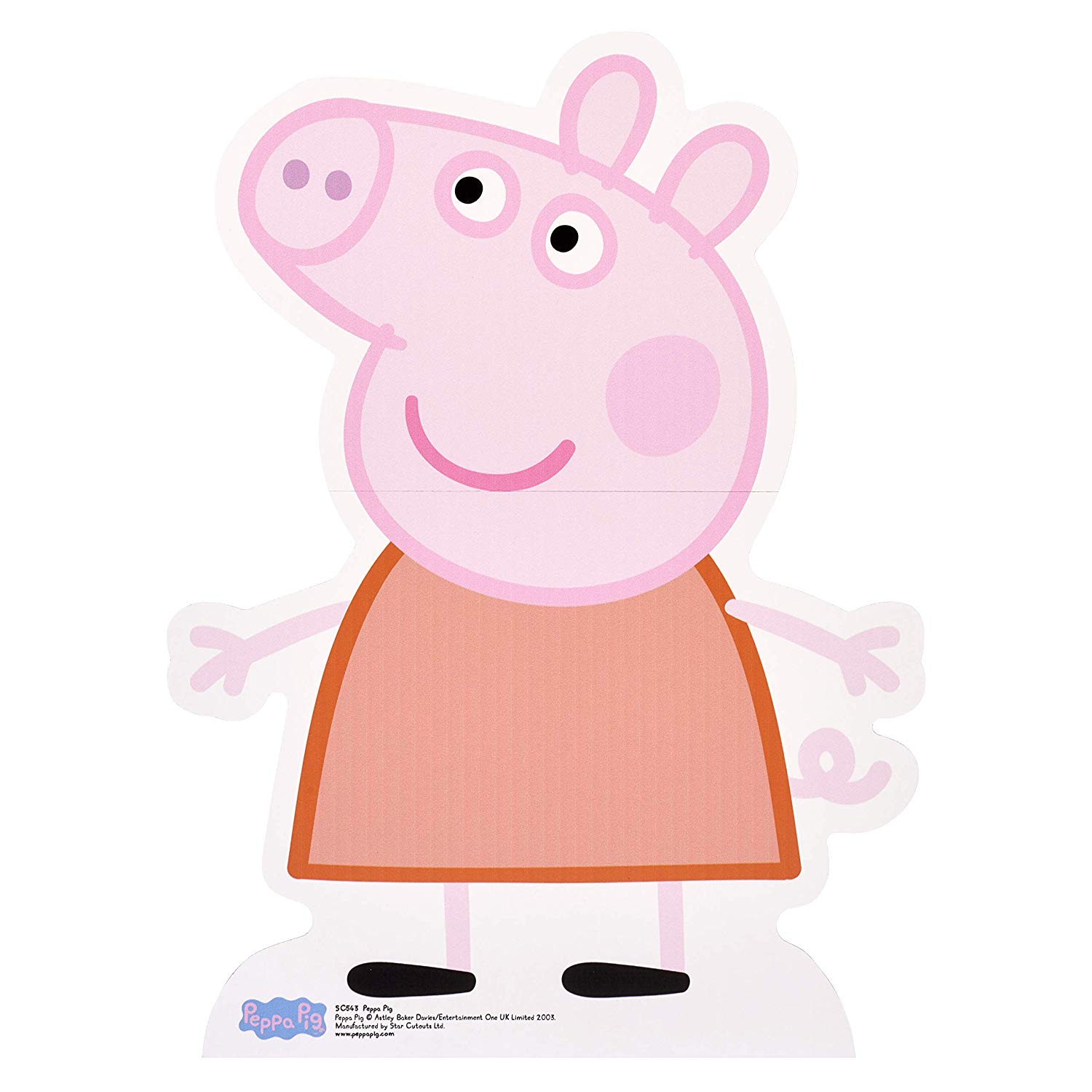 Star Cutouts SC543 Peppa Pig Party Cardboard Cutout 79cm Tall – TopToy