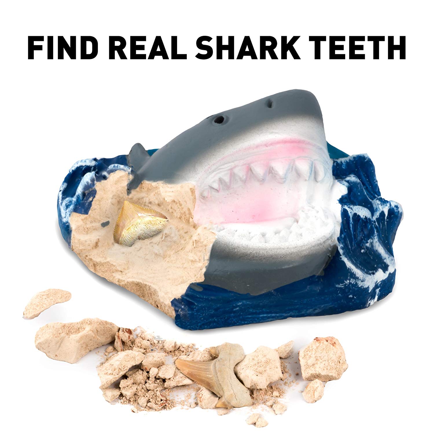 National Geographic 80473 Shark Teeth Dig Kit – TopToy
