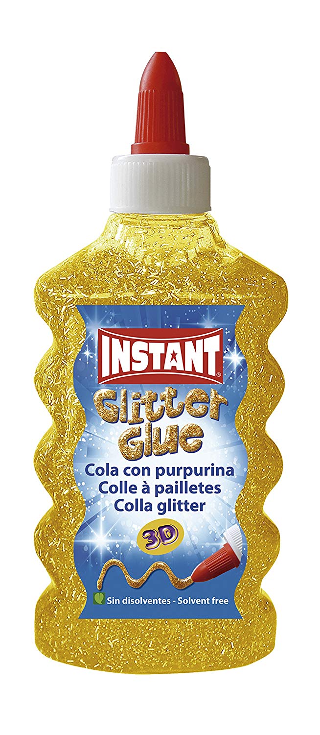 Instant Liquid Glues with Glitter Glitter 180 ml – Assorted Color, 1 ...