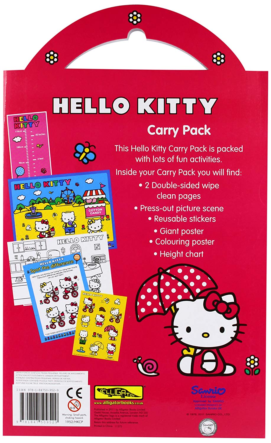 Alligator Books Hello Kitty Carry Pack – TopToy