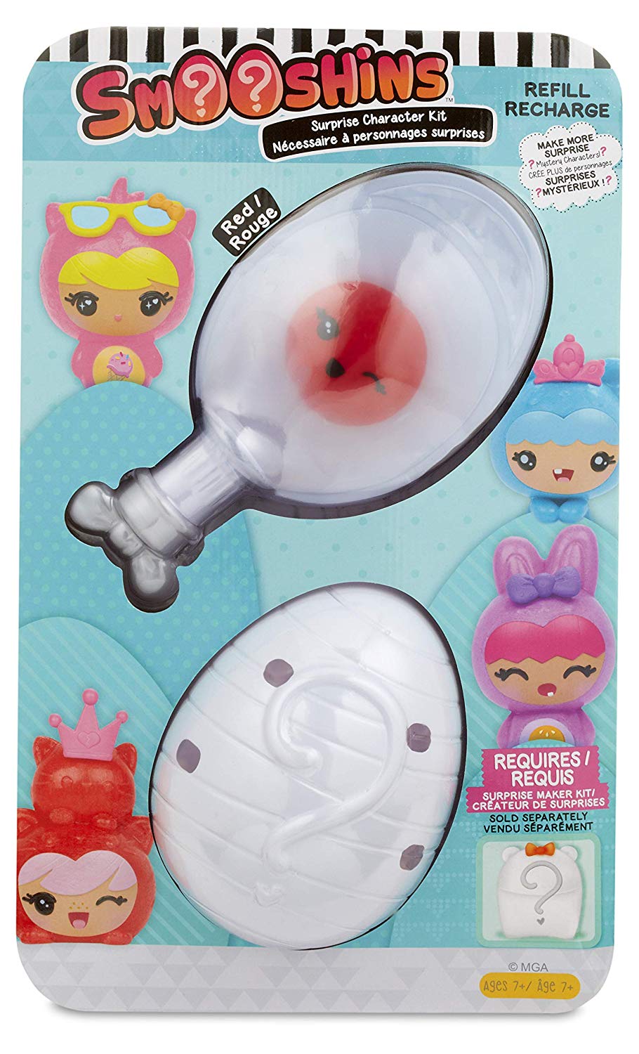 Smooshins Surprise Character Kit, Red – TopToy