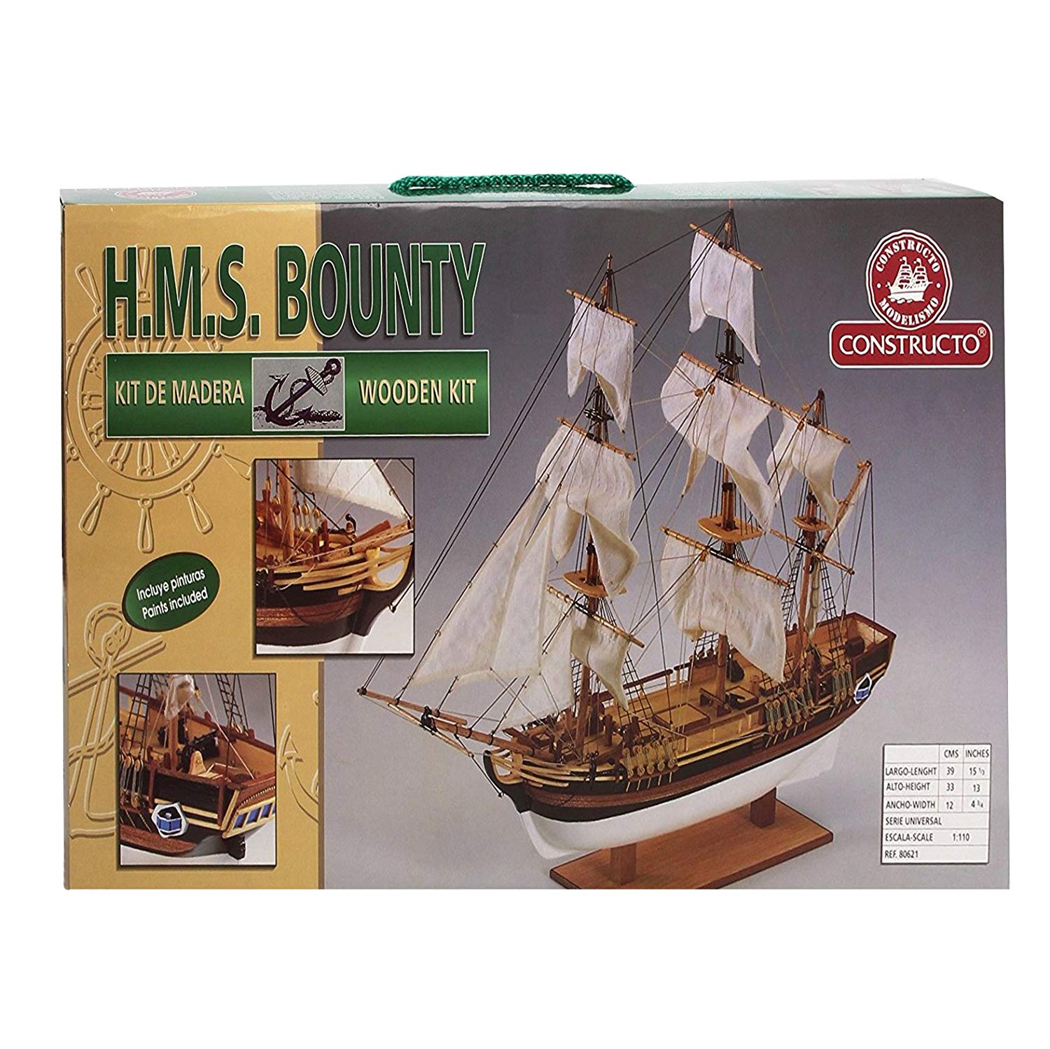 Jumbo Constructo Construction Building Kit HMS Bounty Atlantis – TopToy