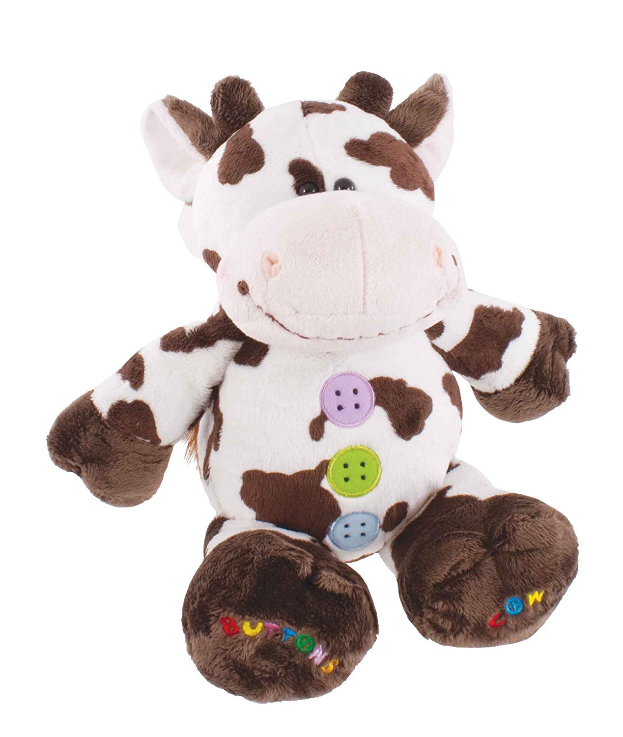 Buttons Humatt 7-inch Cow Soft Toy – TopToy