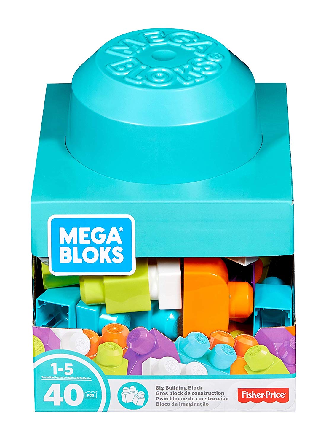 Mega Bloks FRX19 Big Building Block, Multi-Colour – TopToy