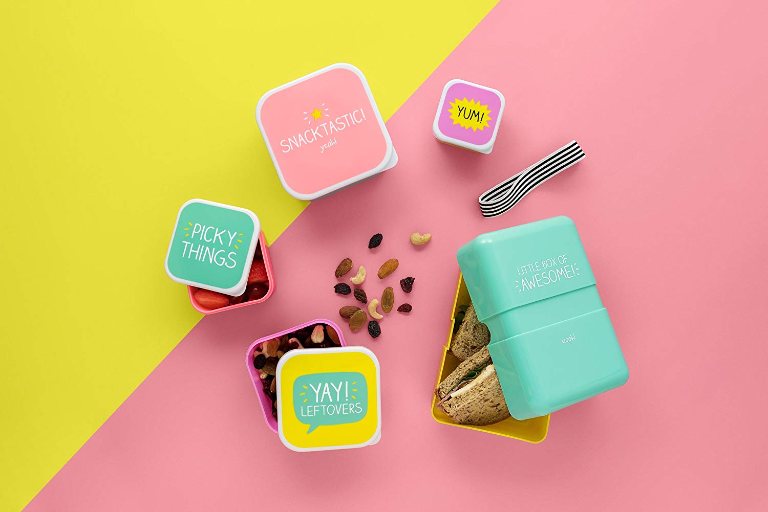 Happy Jackson Snacktastic Boxes Set of 4 – TopToy