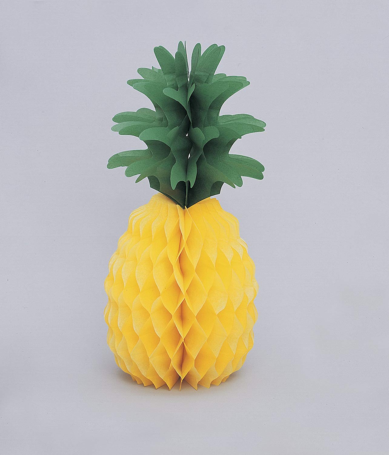 Unique Party 19194 Yellow Pineapple Honeycomb Centerpiece-14 1 Pc – TopToy