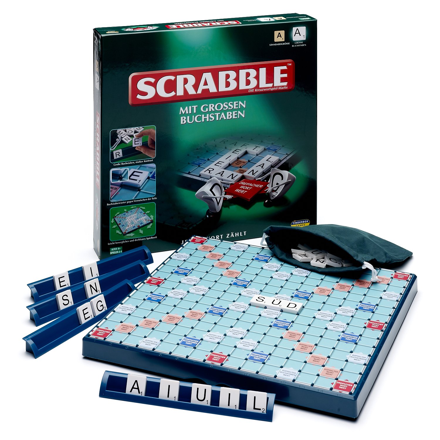 Piatnik 5503 “Scrabble with big letters German Version 1 Board Gam – TopToy