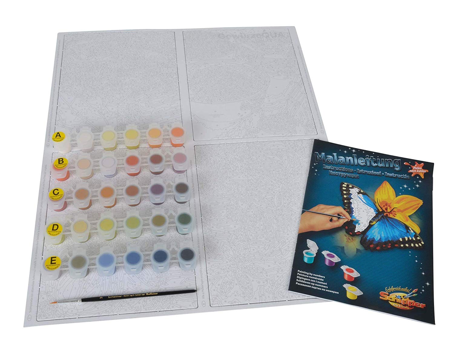 Schipper 609340719 Spices Paint By Numbers Board – TopToy