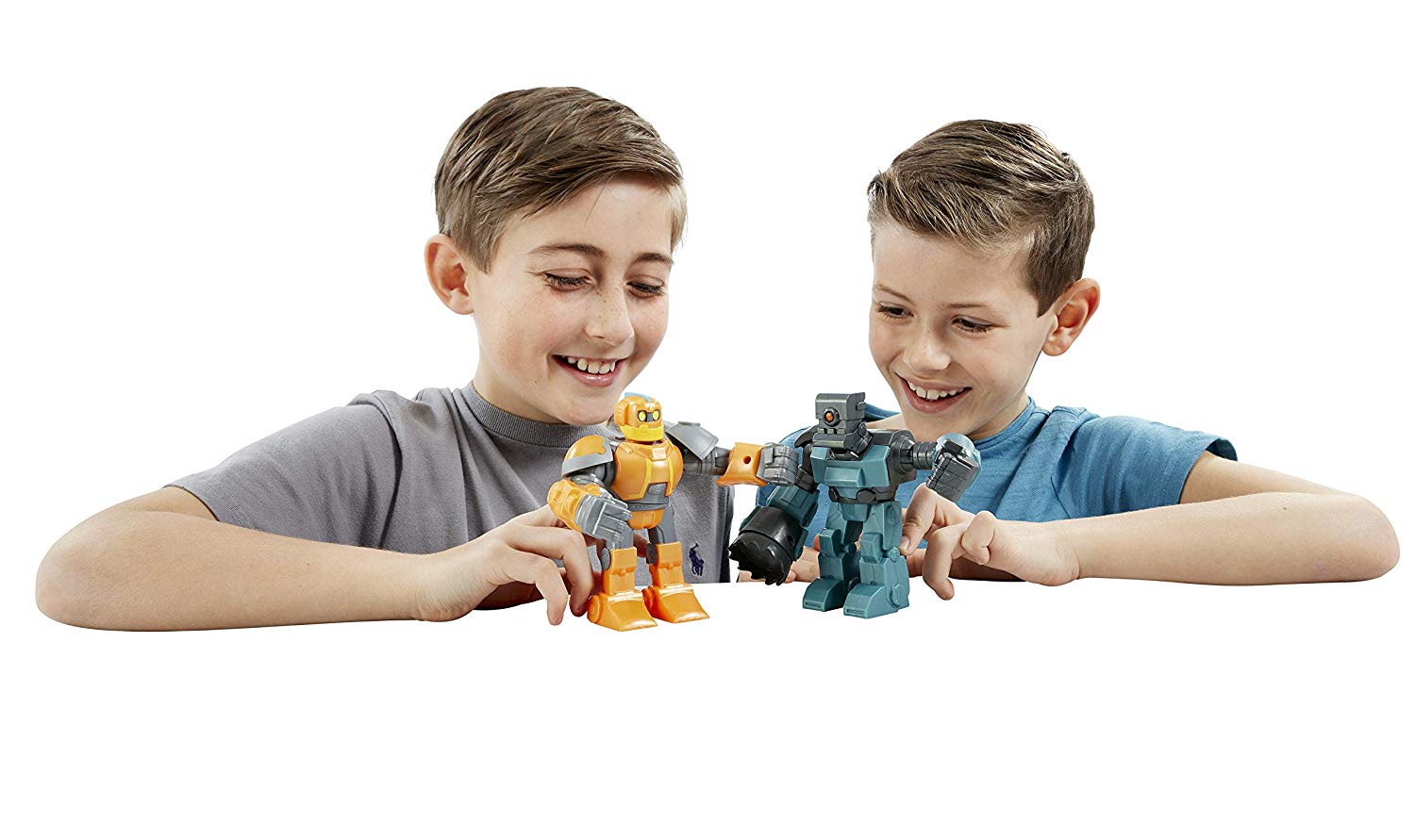 Robozuna E13001 Battling Figure Dual Pack-Mangle vs Blockhead – TopToy