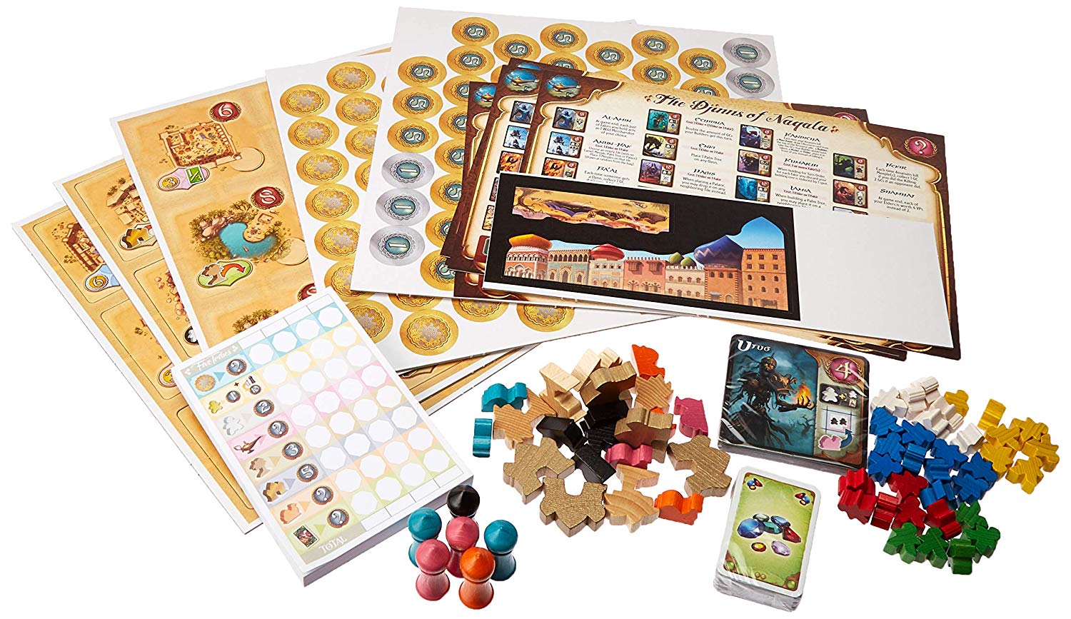 Days of Wonder Five Tribes the Djinns of Naqala Board Game – TopToy