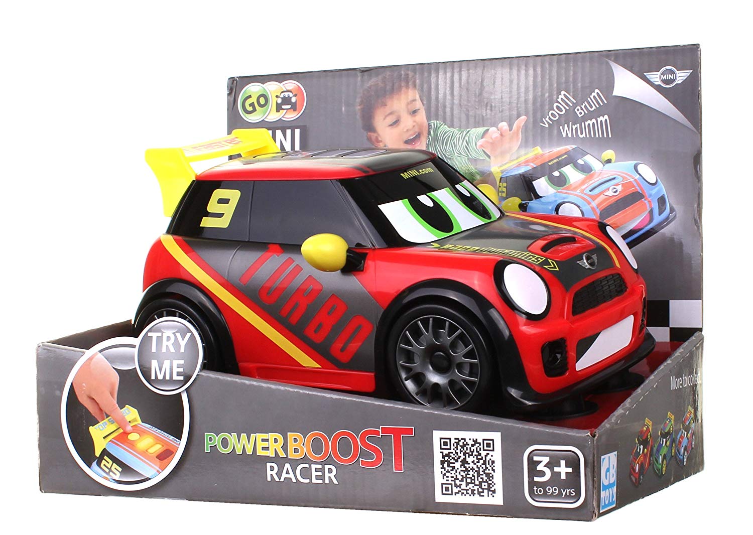 Go MINI Power Boost Racer (Red) – TopToy