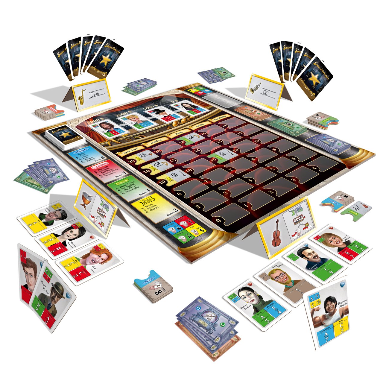 Show Manager – Board Game (6 Player) – TopToy